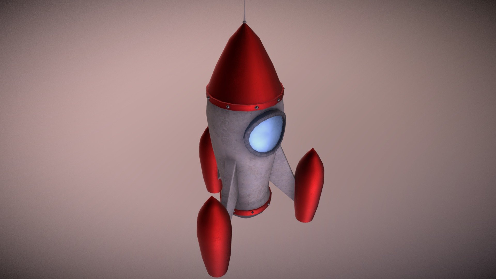 Cartoon Rocket - Download Free 3D model by Funky Galaxy (@FunkyGalaxy ...