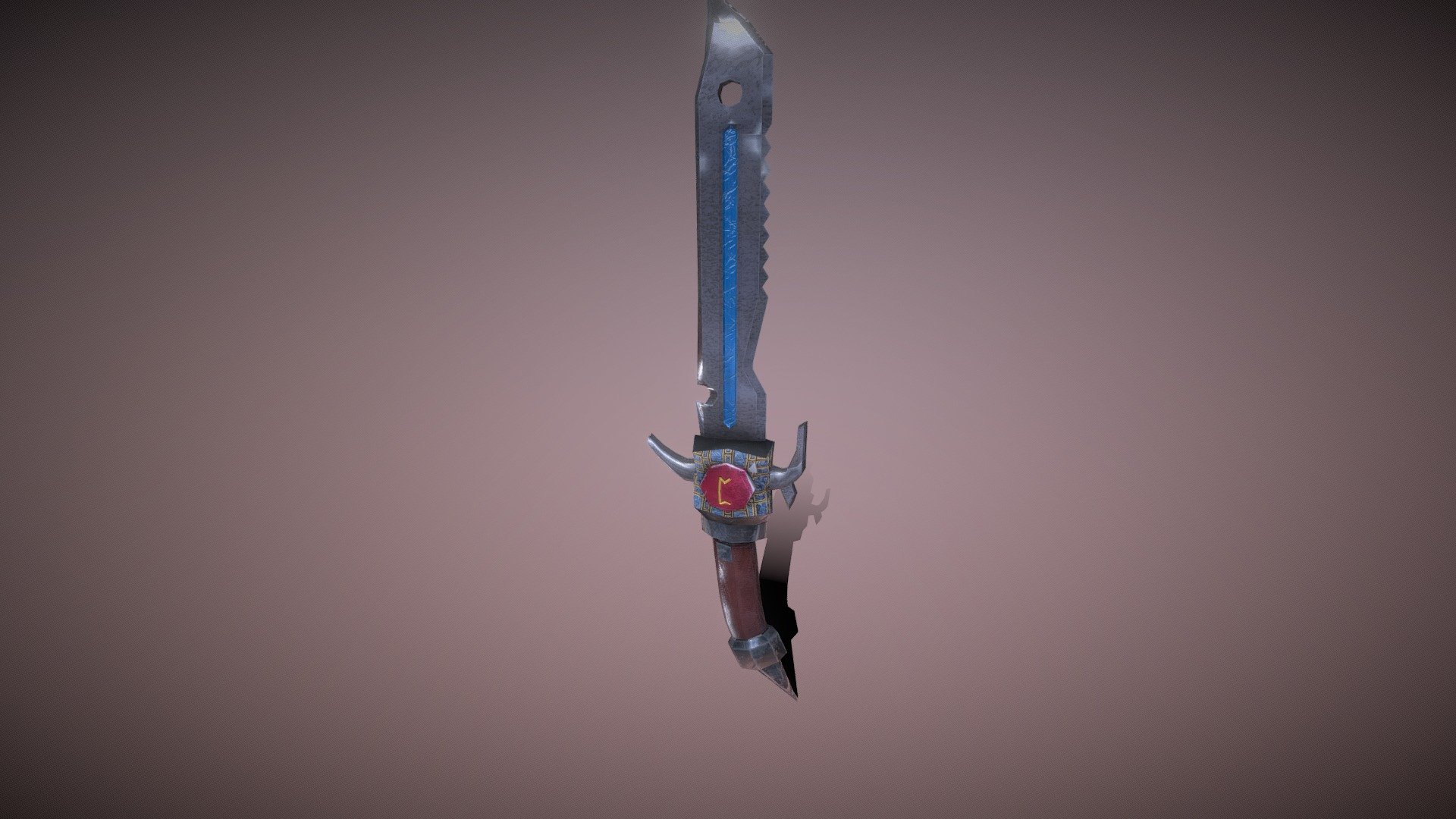 Rune Knife (Pethro) - 3D model by BaderBlade [c308907] - Sketchfab