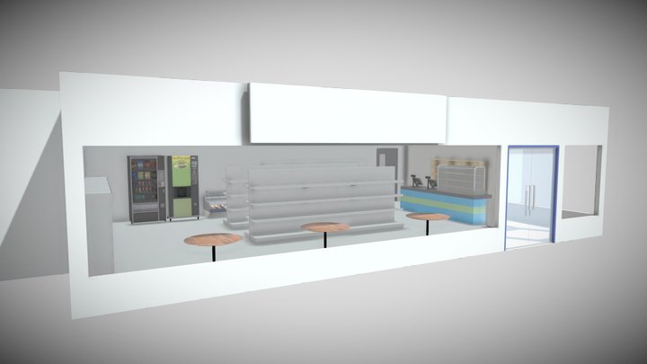 Storefront 3D models - Sketchfab