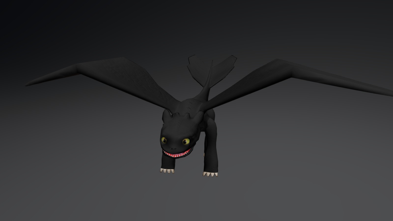 Toothless - 3D model by artiagaguille [c30abd6] - Sketchfab