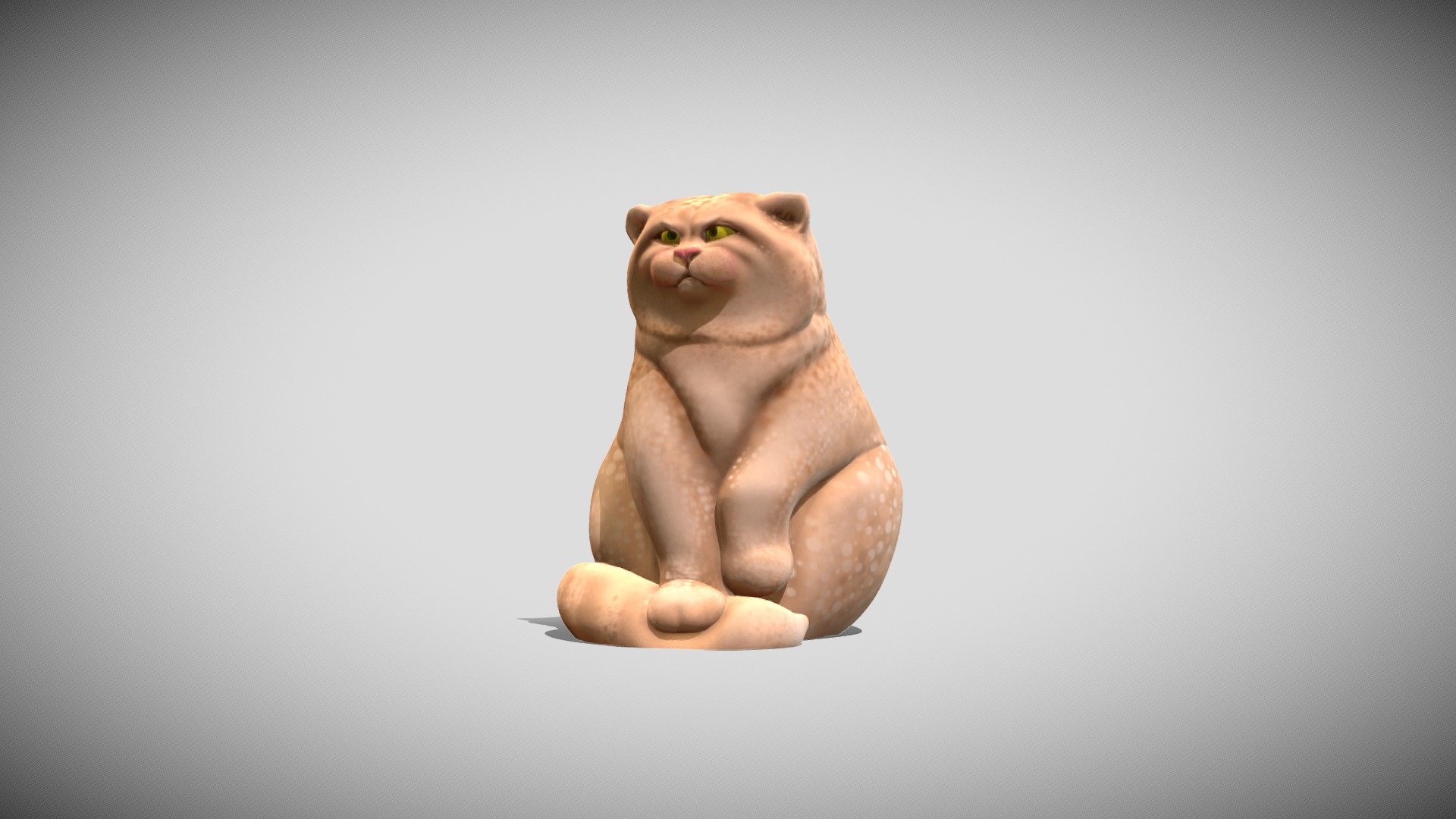 MANUL CAT printready - Buy Royalty Free 3D model by spartankaKst ...