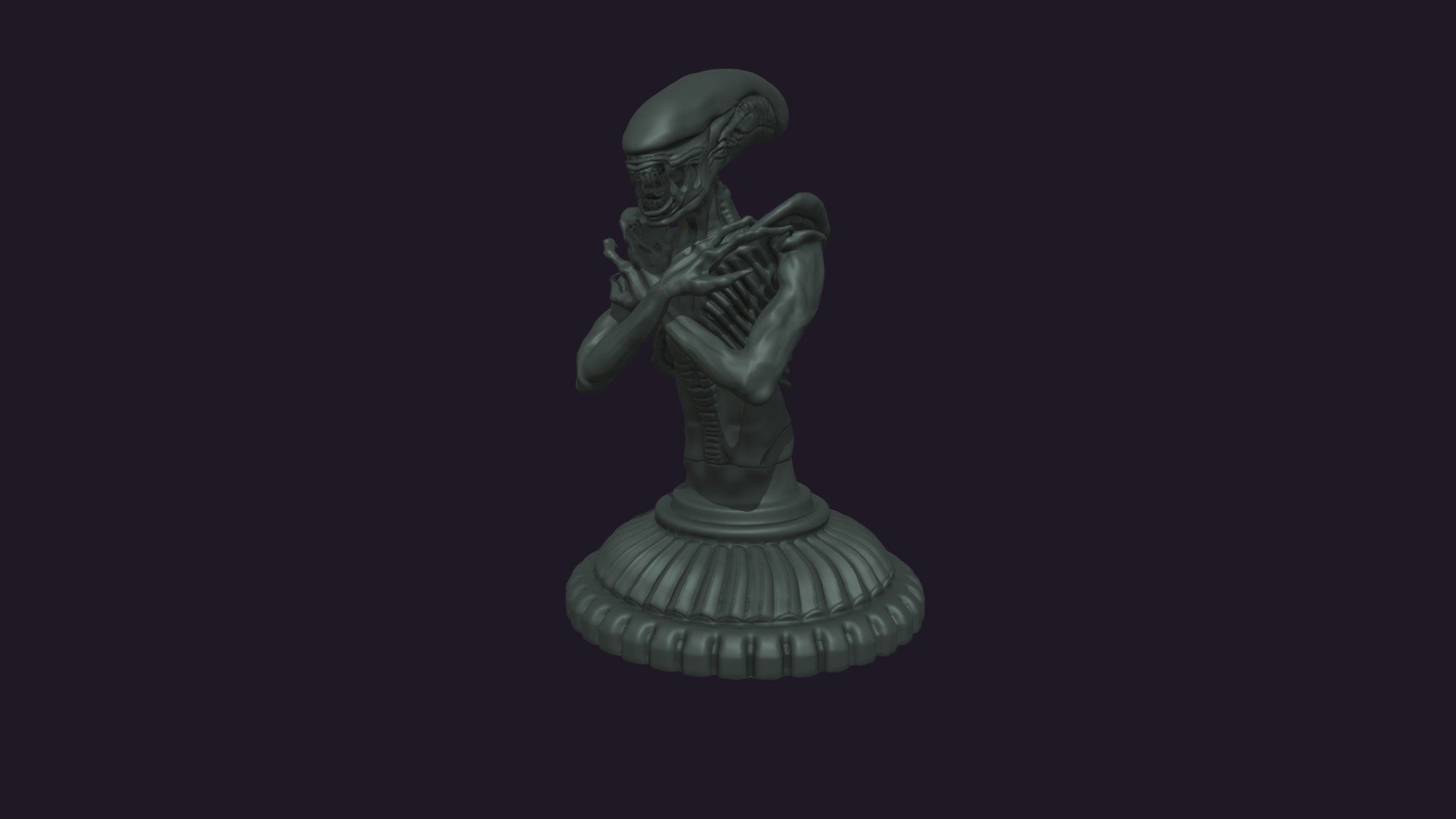 Alien Chess Piece - 3D model by Sebastian.Pihlainen [c30bc5f] - Sketchfab