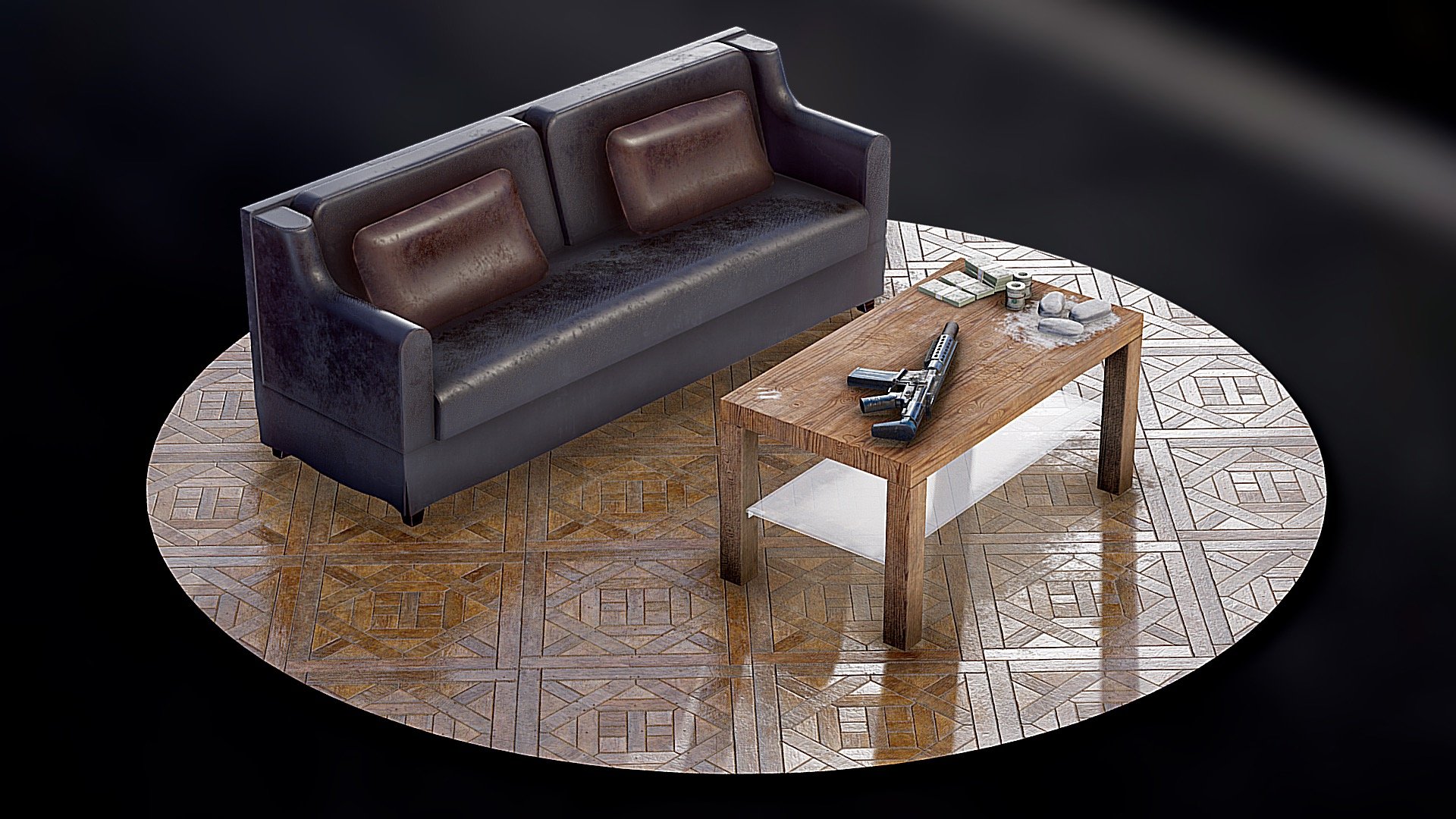 Cartel Hideout Scene - Buy Royalty Free 3D model by Monarch ...