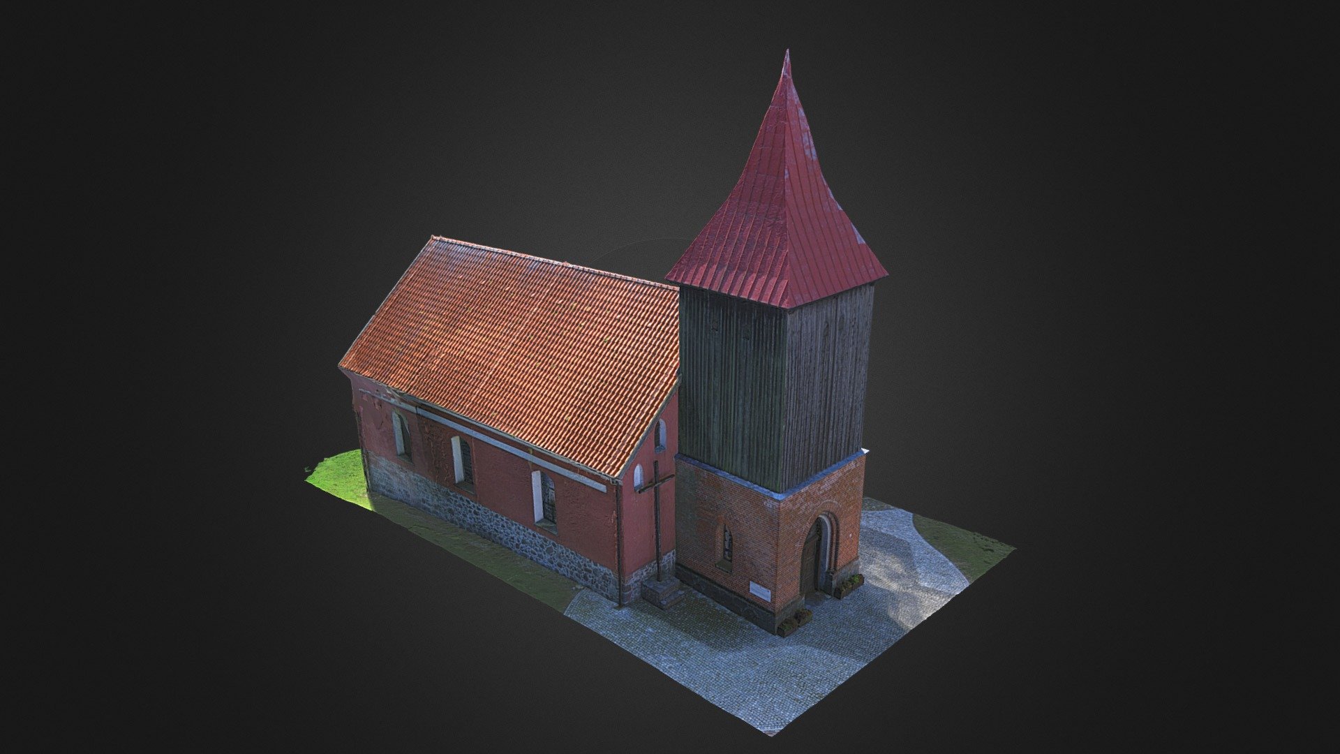 Blanki. Kościół - 3D model by swietawarmia.pl [c30e20b] - Sketchfab