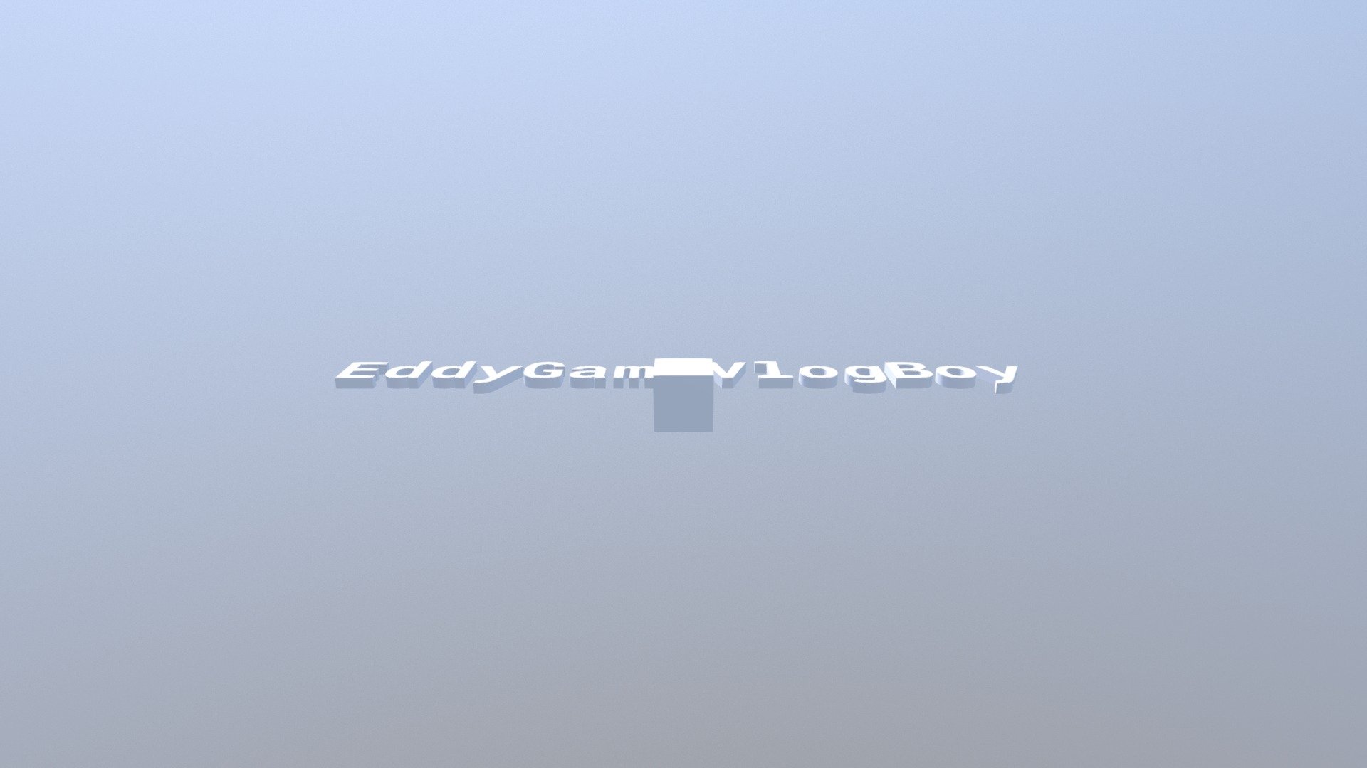 Eddy's Logo - Download Free 3D model by EddyGameVlogBoy [c315174 ...