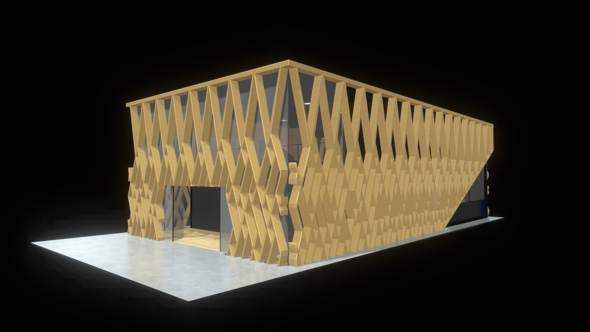 UR Auditorium - 3D model by Versepective Architecture (@Versepective ...