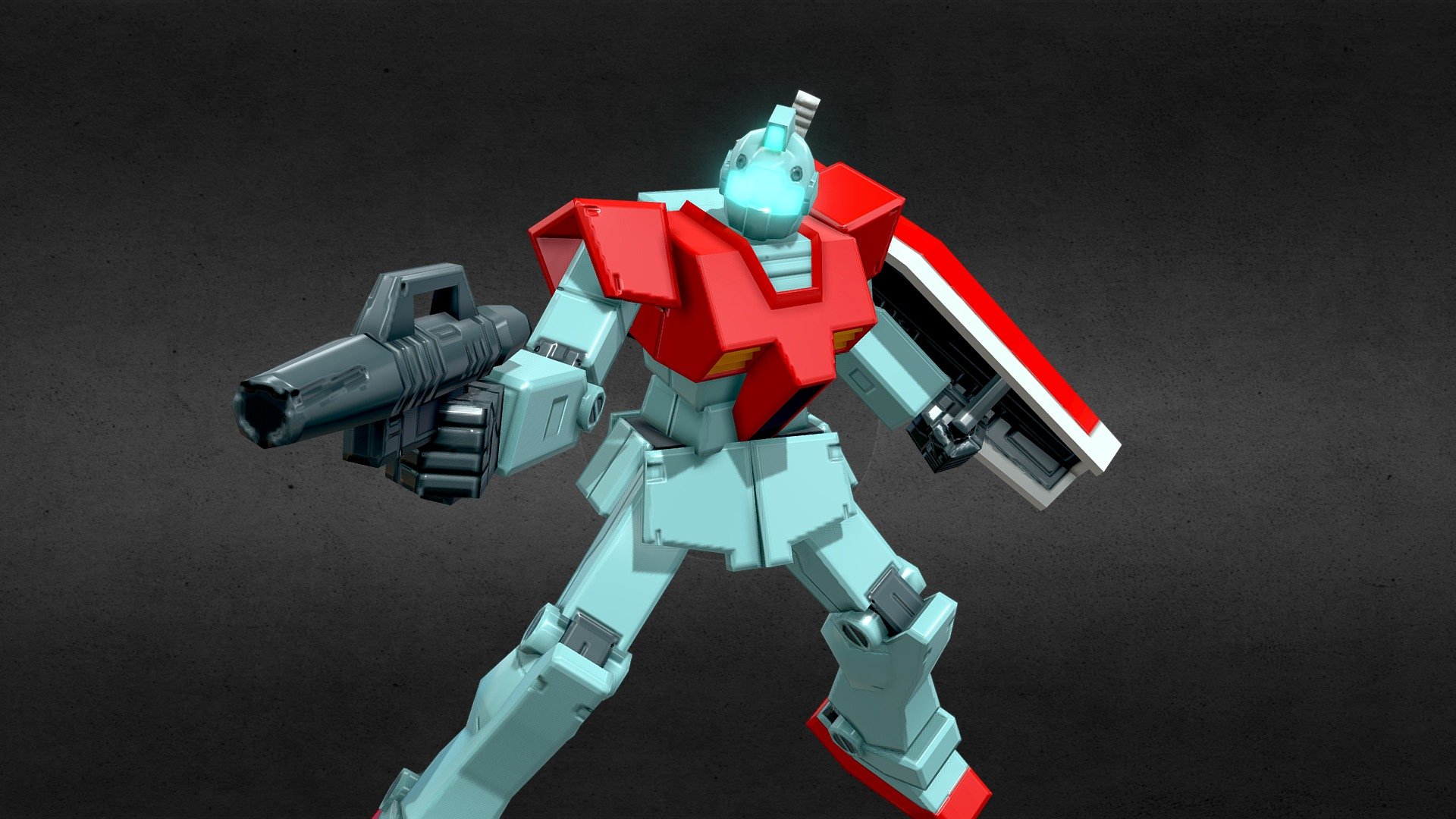 ジム/RGM-79 GM - Download Free 3D model by みそ太郎 (@nama_140) [c316c17 ...