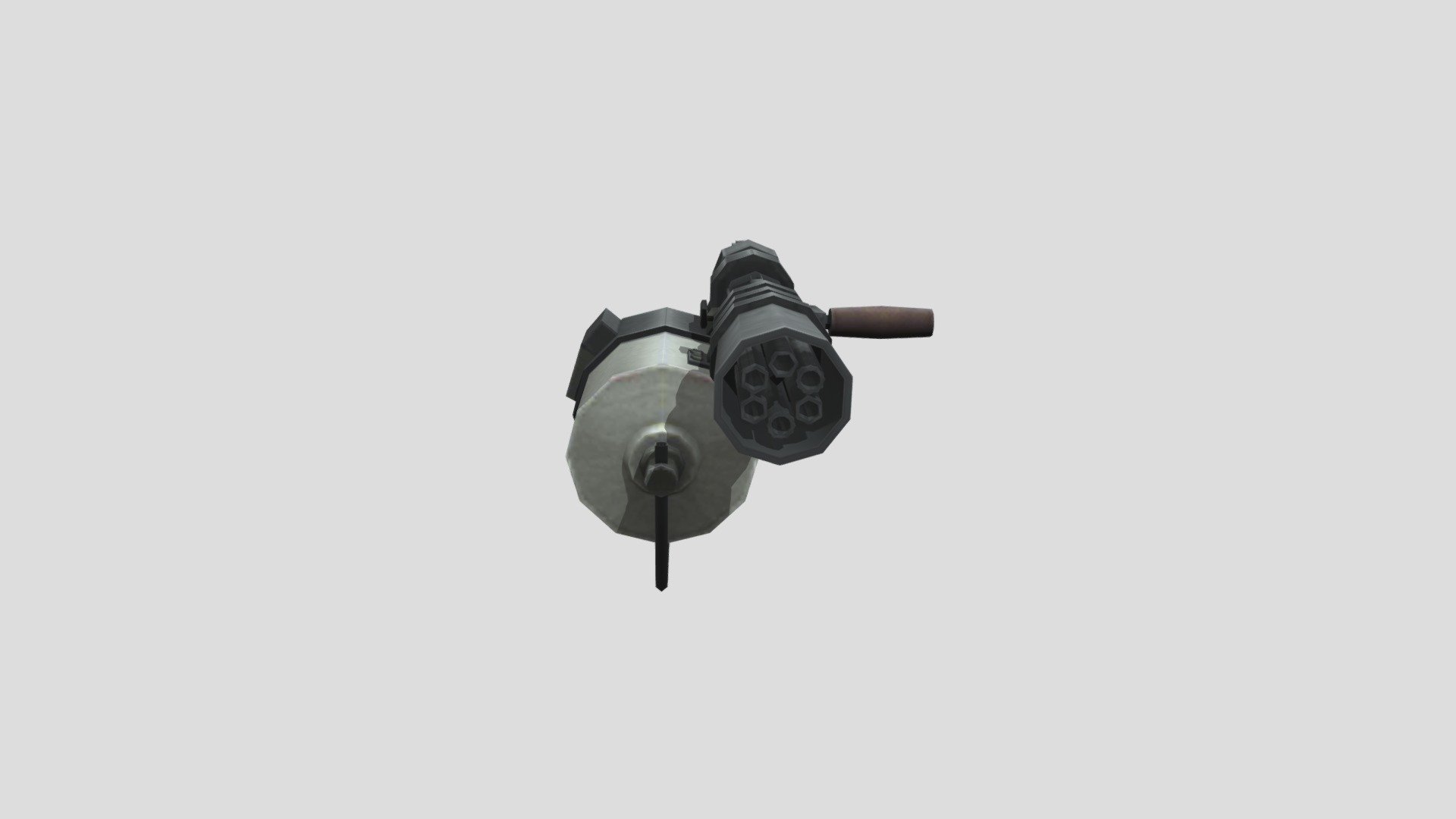 chicken gun unused heavy minigun - Download Free 3D model by ...