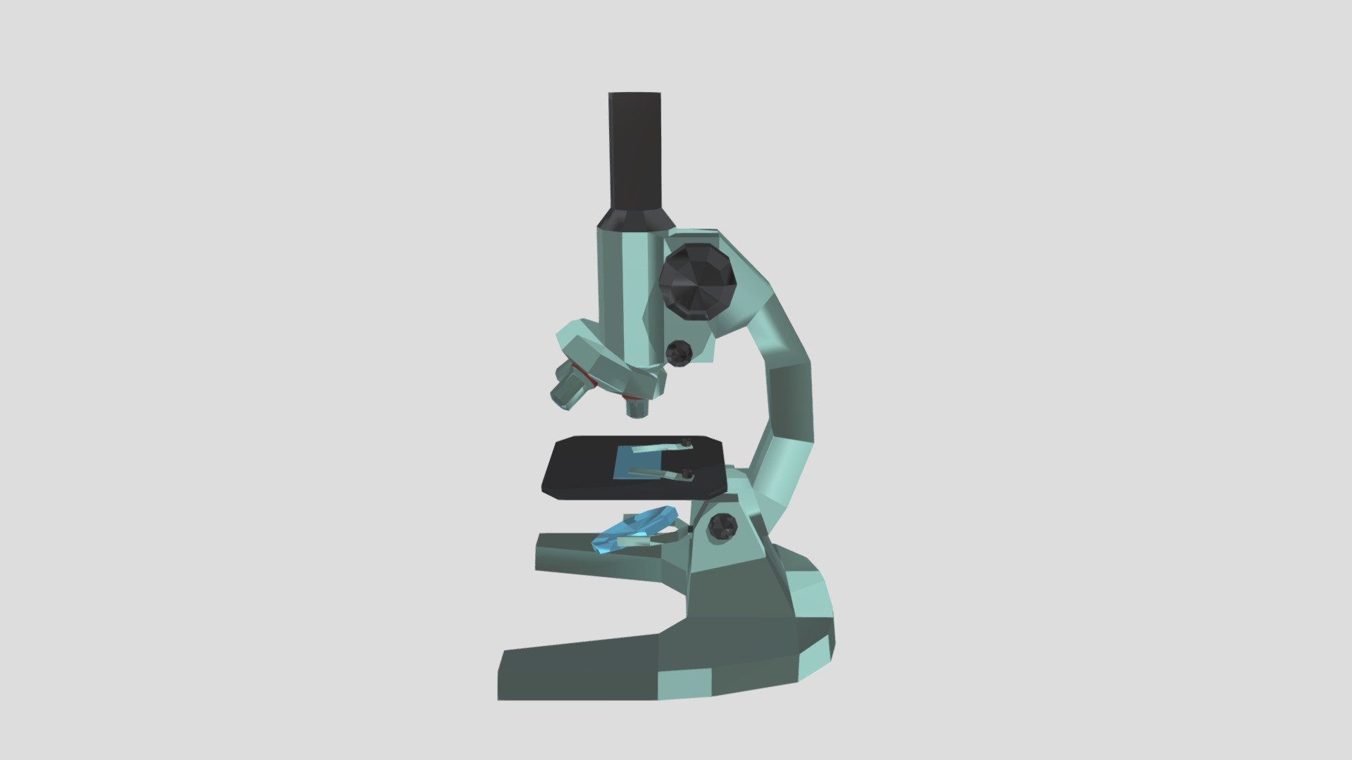 Microscope - Download Free 3D model by dmonmx11 [c31b399] - Sketchfab