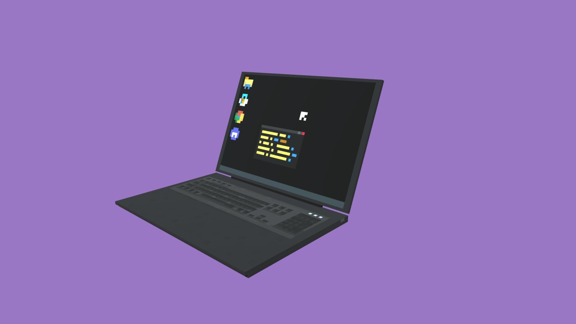 Laptop - 3D model by present_H [c31cd27] - Sketchfab