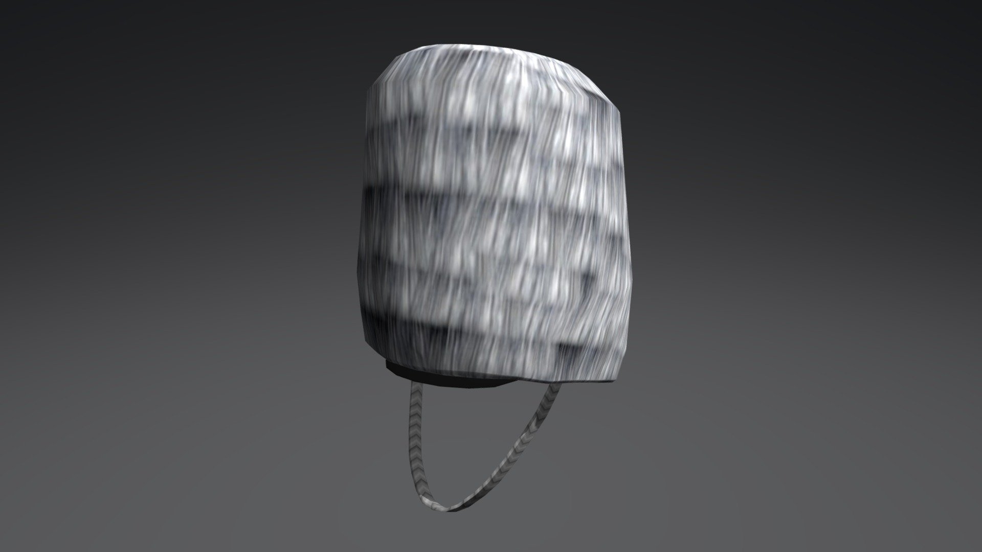 Lowpoly Bearskin (Grey) - Download Free 3D model by shimtimultimedia ...