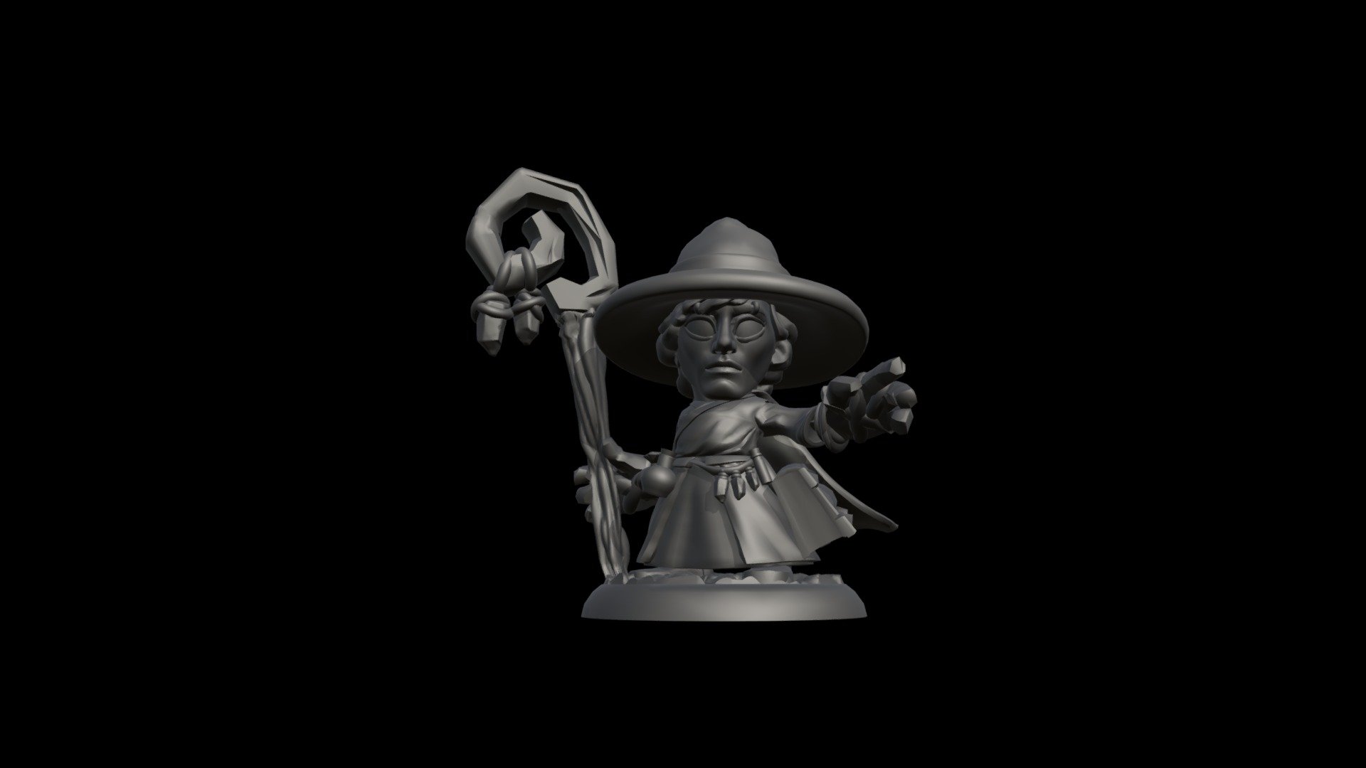CHIBI WIZARD - 3D model by Sakis Otravez Gaitanos (@gaiotravez ...