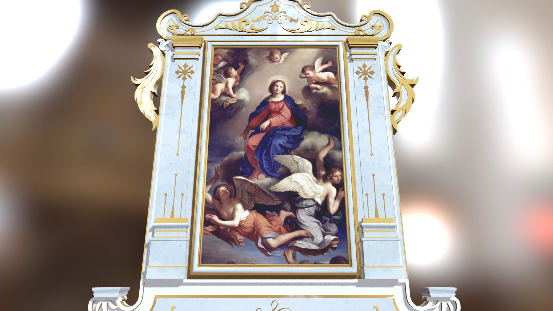 Picture frame 01 - Buy Royalty Free 3D model by digikstudio [c320999 ...