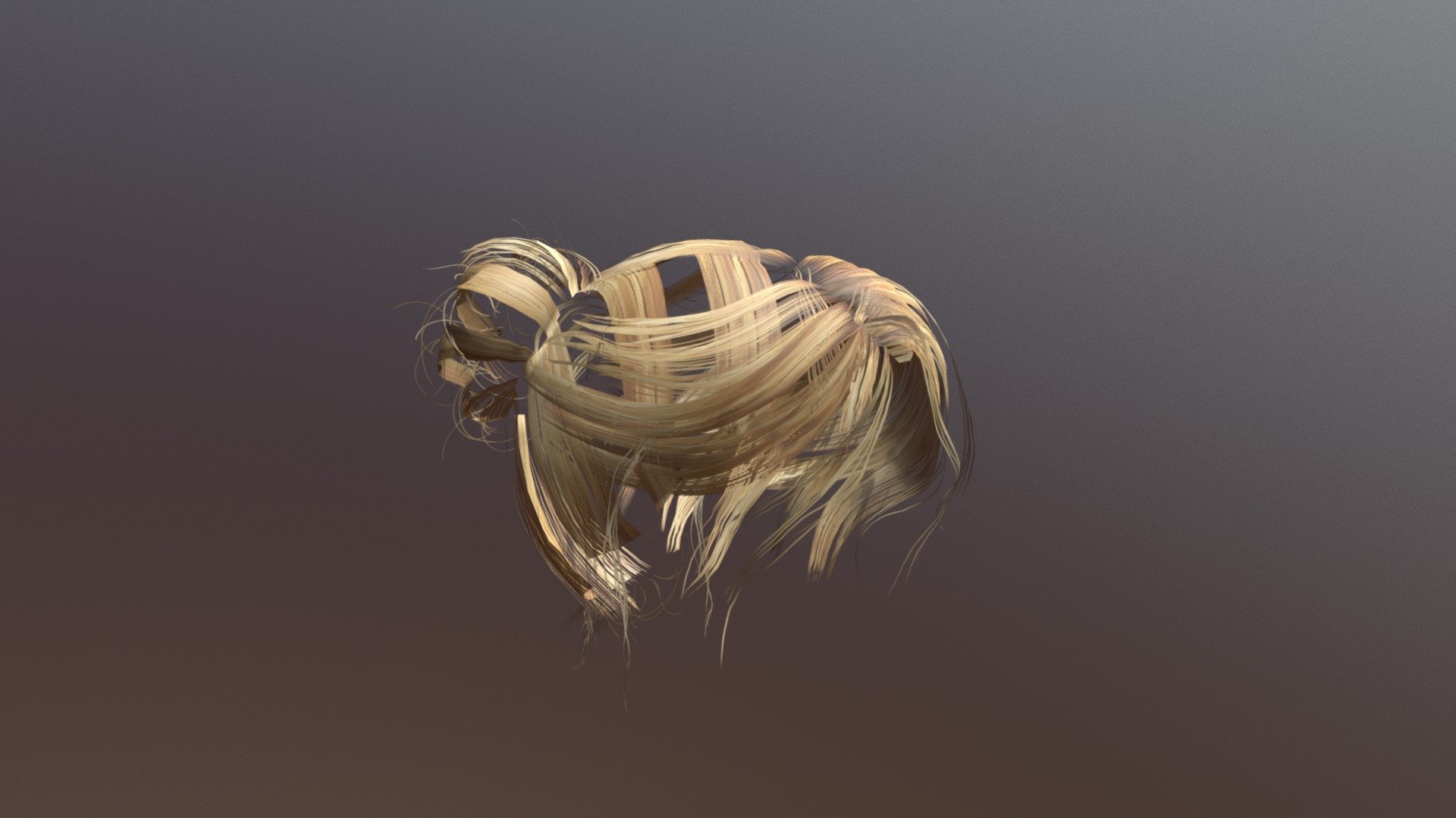 3d Bind Hair Style - 3D model by The Imagine Studio (@sanjay.pinw ...