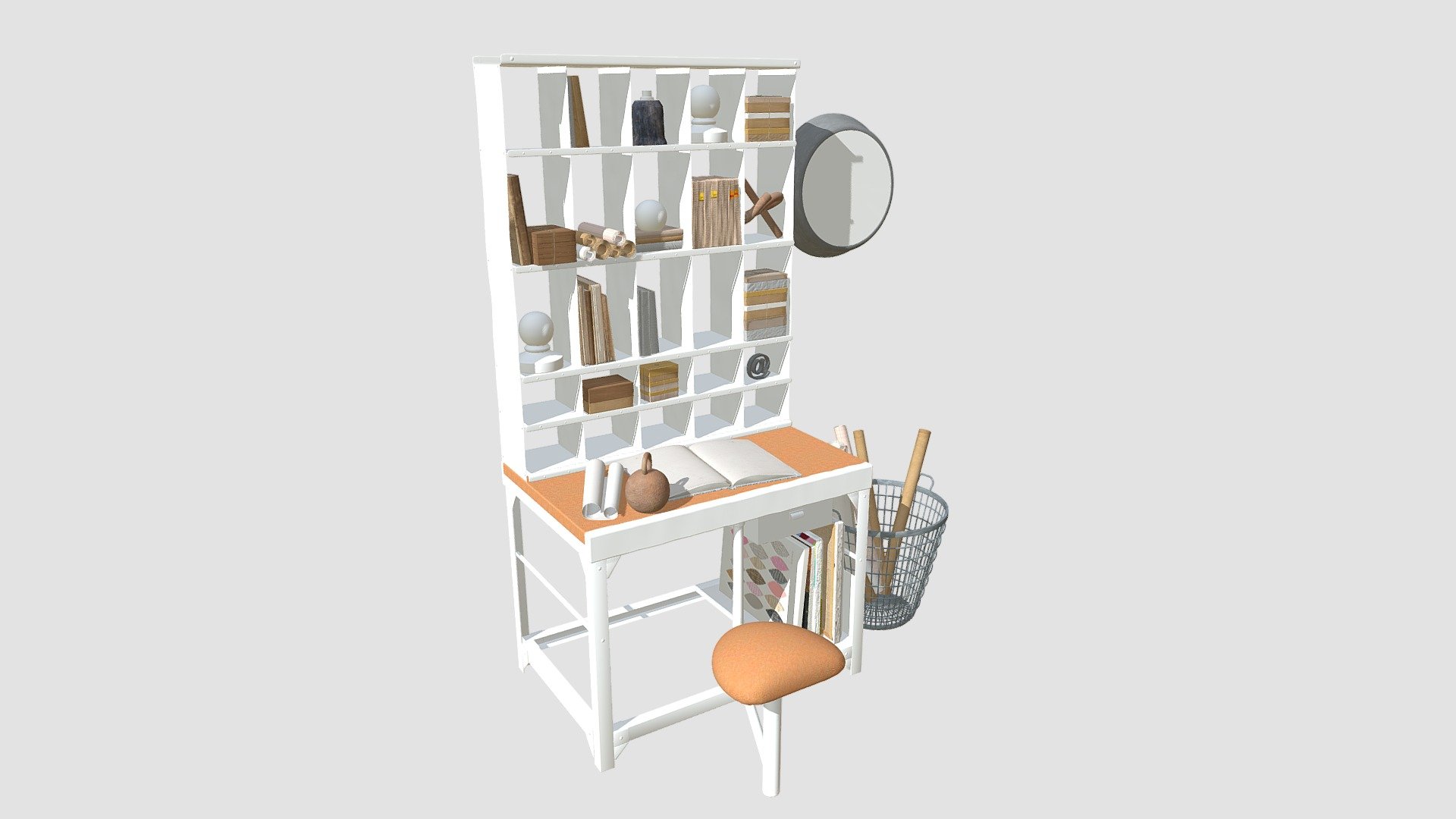 office set - Buy Royalty Free 3D model by Evermotion [c325a16 ...