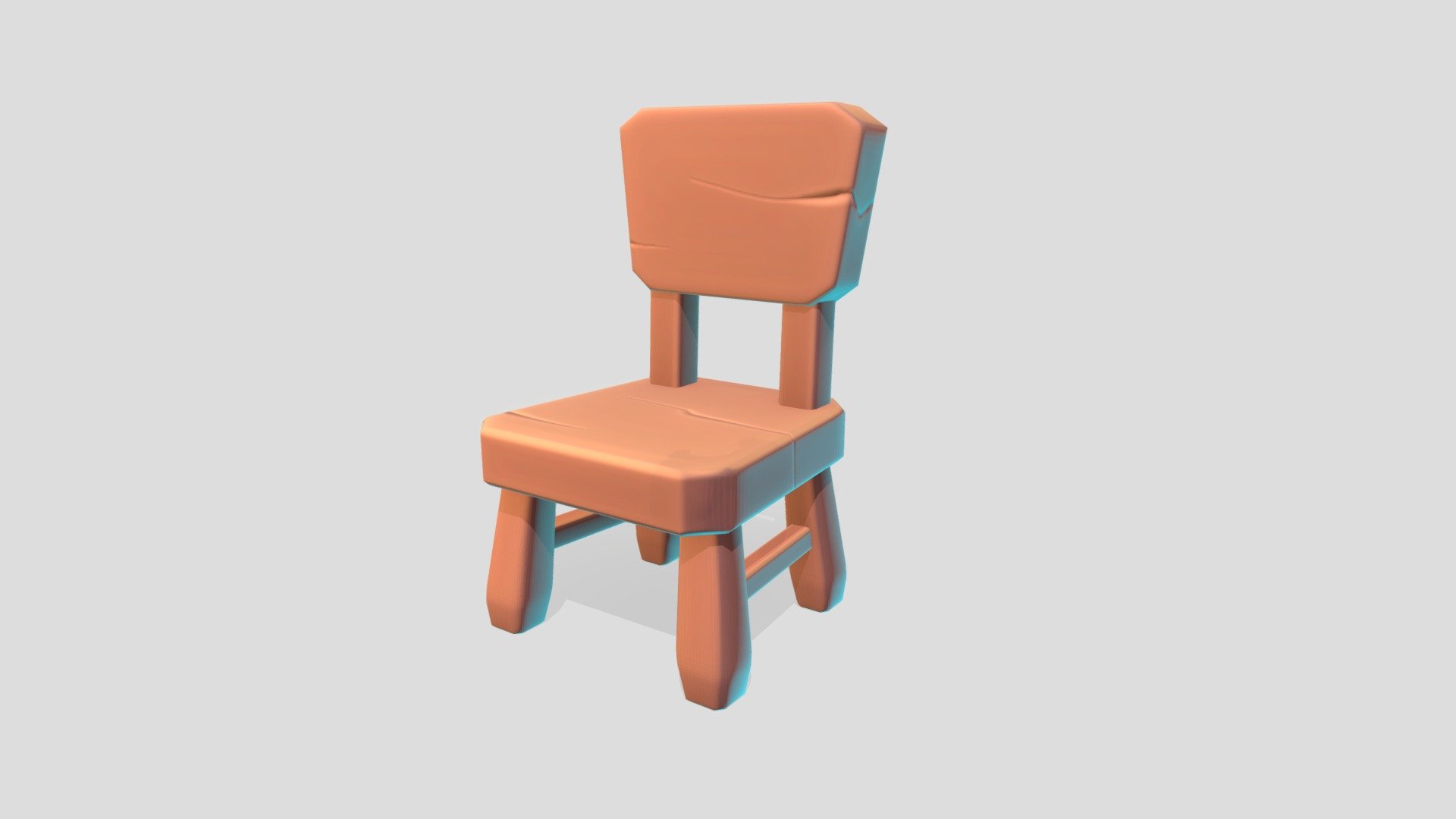 Stylized chair - Buy Royalty Free 3D model by Stefan William Rudebjer ...