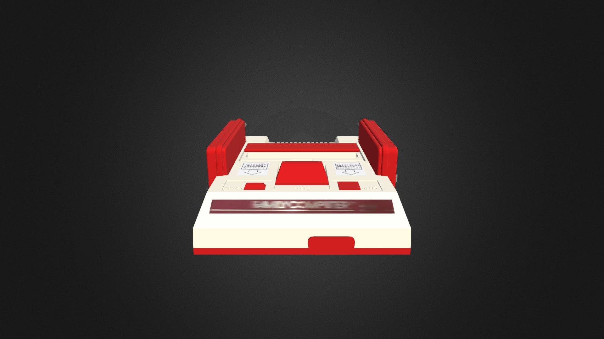 NINTENDO FAMILY COMPUTER - 3D model by forgetsize [c328a4d] - Sketchfab