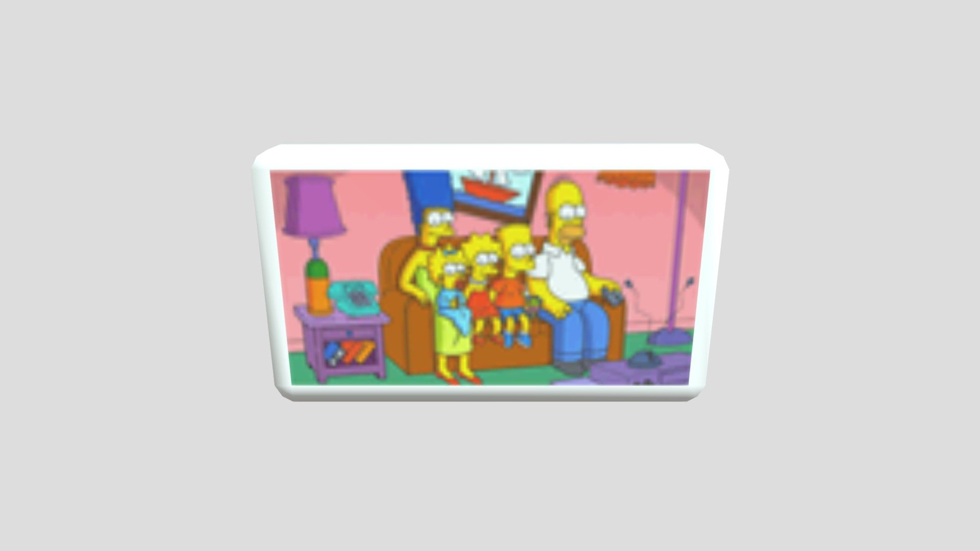 The Simpsons Game Save Icon Ps2 - Download Free 3D model by ...
