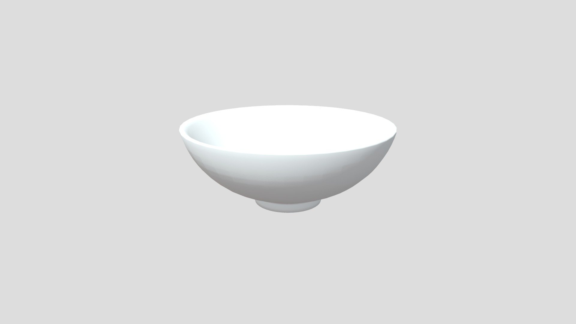 Basic Bowl (Untextured) - Download Free 3D model by morrin [c32a0ad ...