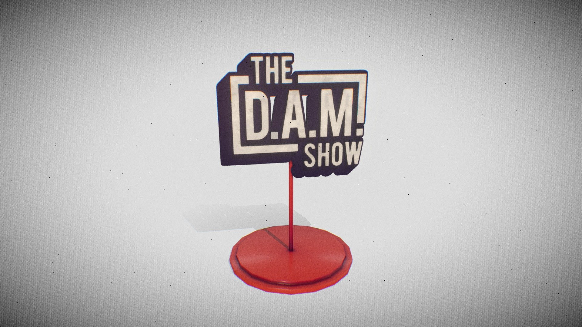 The Dam Show Logo - 3D model by inctube [c32afe8] - Sketchfab