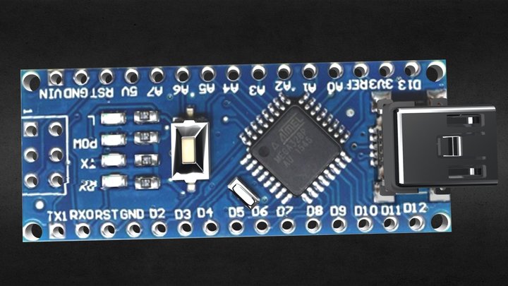 Arduino-nano_v3 3D models - Sketchfab