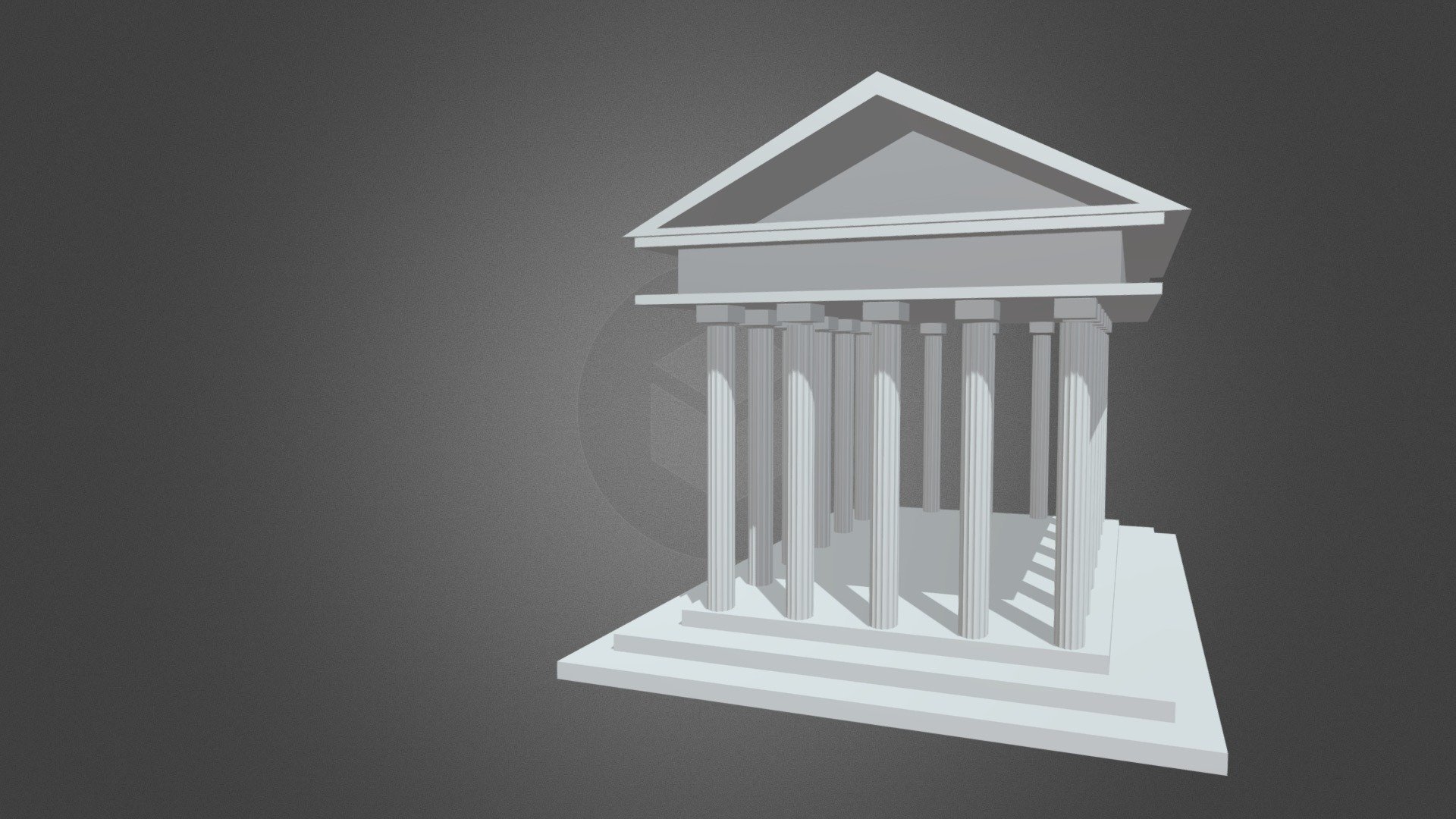Tempio Greco - 3D model by e_frongillo (@galassia) [c32ba6b] - Sketchfab