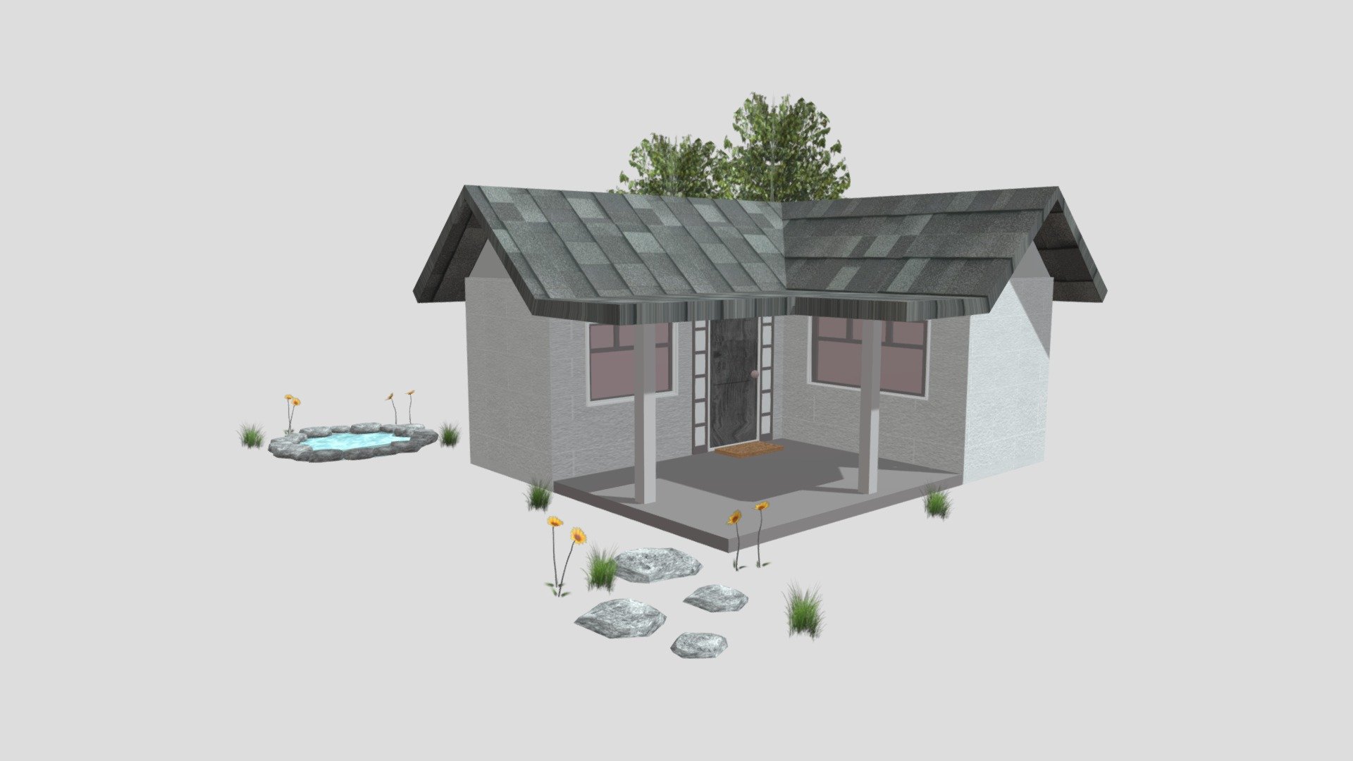 My Dreamhouse - 3D model by tunayaki [c32cfba] - Sketchfab