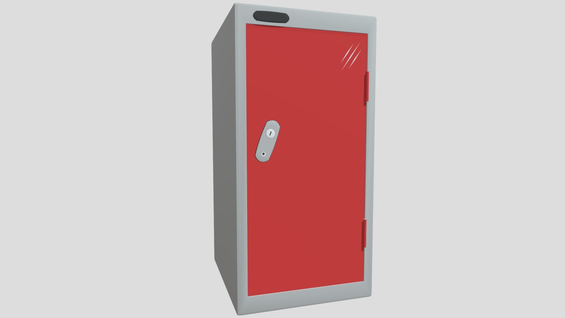 School Locker - Low Poly - Download Free 3D model by Stay Retro ...