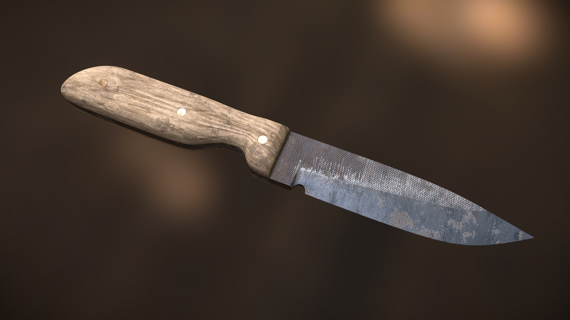 Handmade Knife - 3D model by NiccoCantina [c32dbf5] - Sketchfab