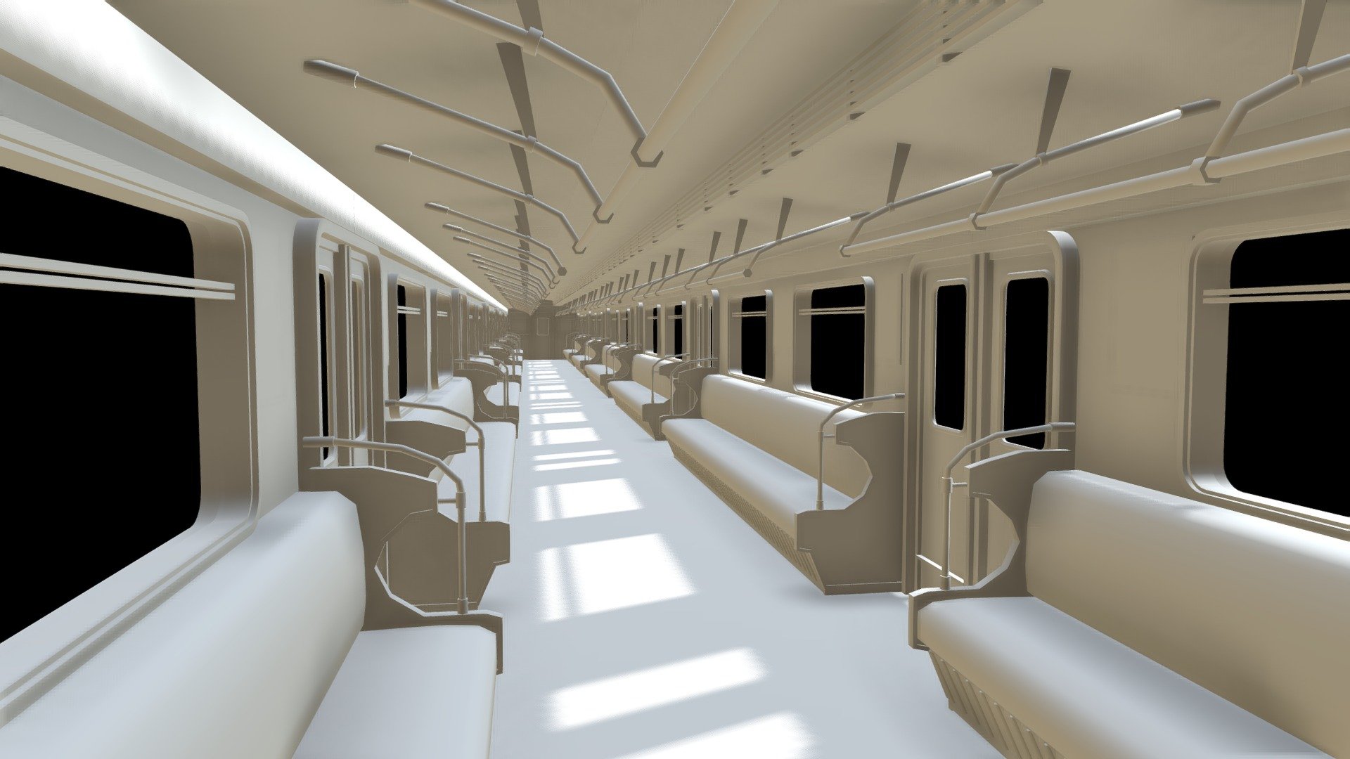 Train/Subway insides - Download Free 3D model by soulking (@b ...