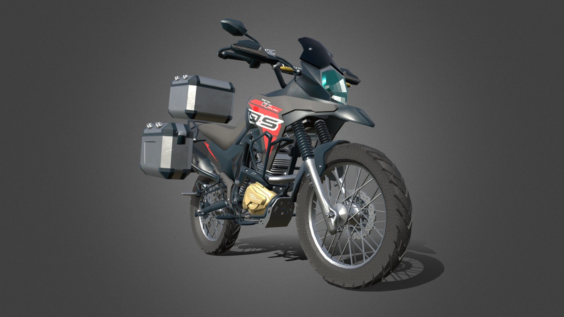 Akt Tt Ds 200 repainted - Download Free 3D model by e-restrepo1114 ...