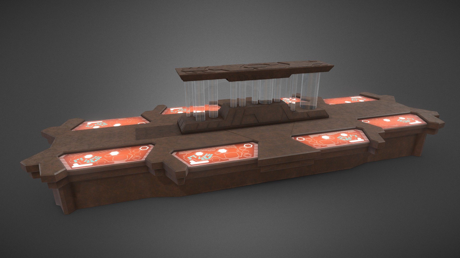 Ancient viral lab (Low poly for Minecraft) - Download Free 3D model by ...