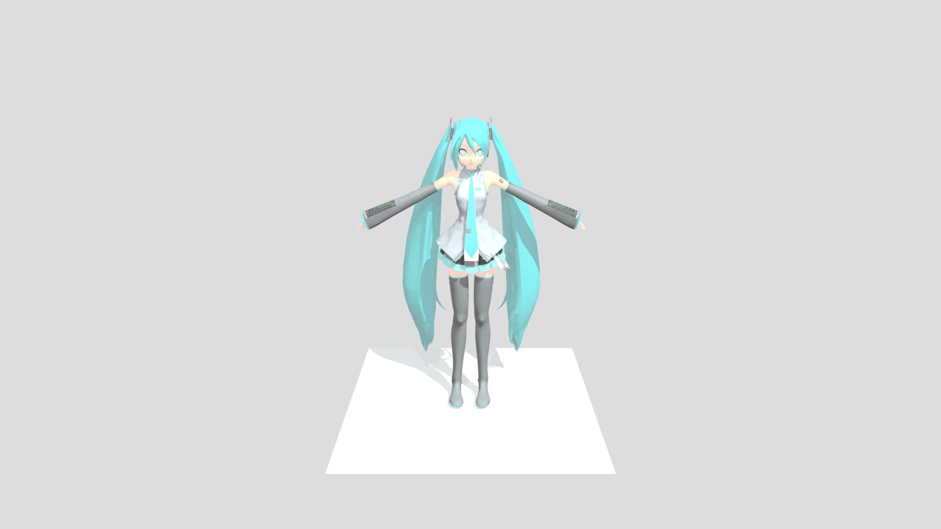Miku Classic - Download Free 3D model by IZZ08 (@faizmikey333) [c334758 ...