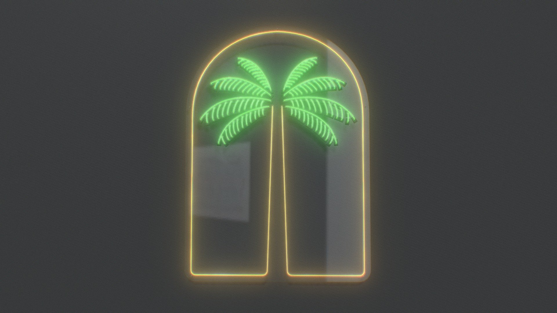 Palm Tree - Neon Sign - Buy Royalty Free 3D model by NEONPLEX [c334d05 ...