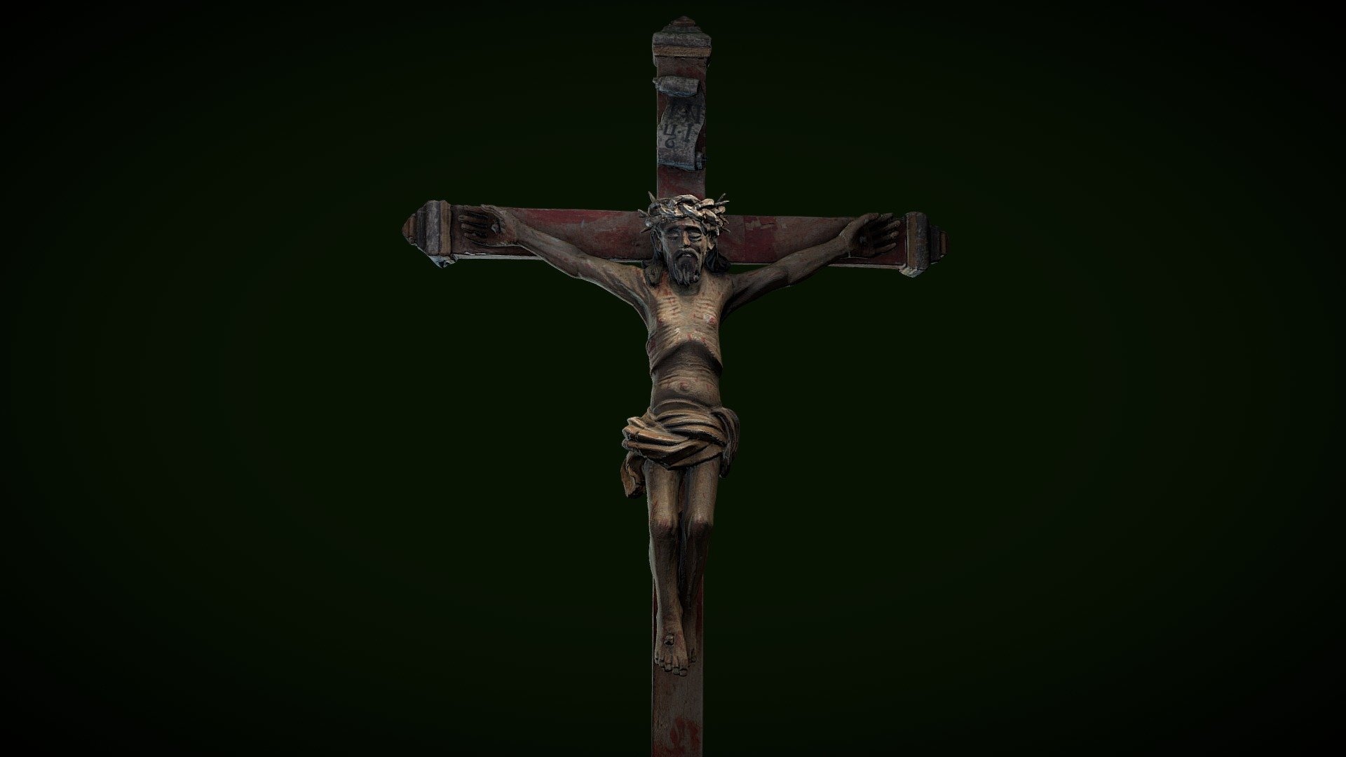 The Crucifix. 18th century. - 3D model by Center of Digital History ...