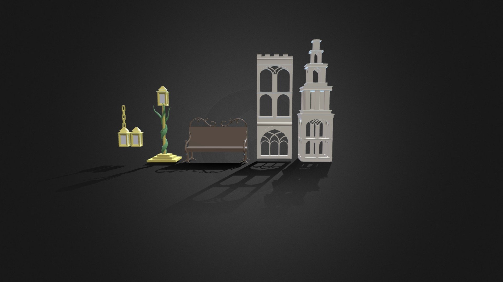 castle assets - Download Free 3D model by jenniferociana [c33995c ...