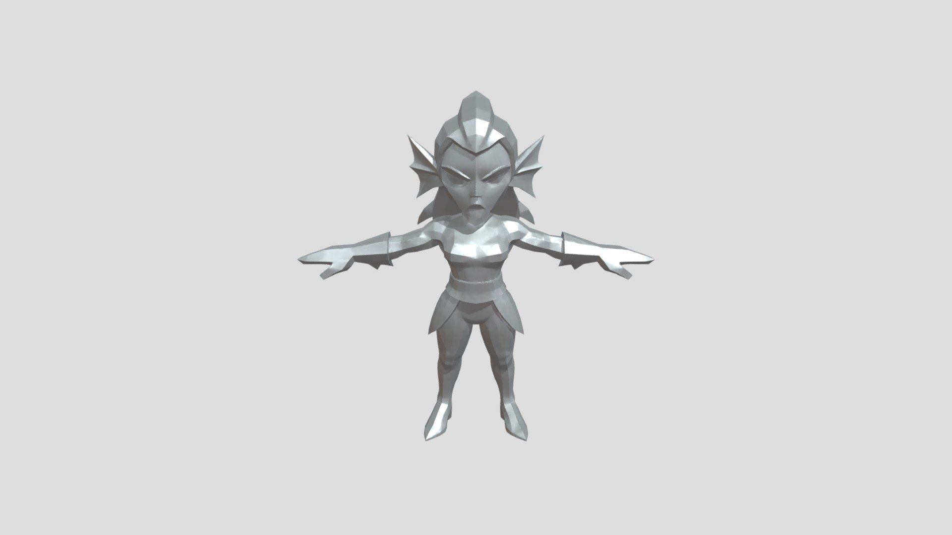Red fish-themed humanoid character - 3D model by pedrolyrapps [c339efb ...