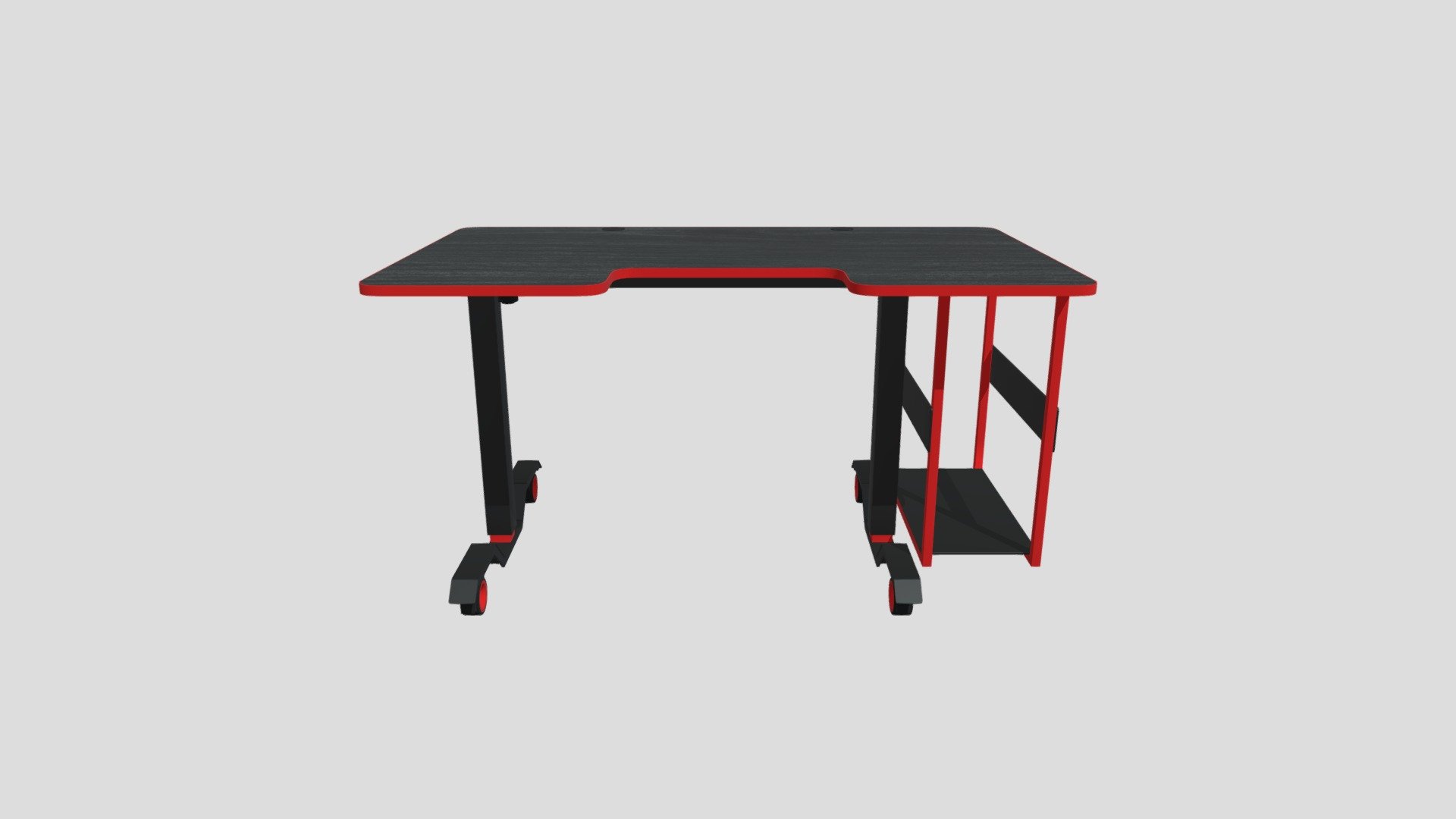 Gaming_table_Black - Download Free 3D model by olushkaweb [c33aa74 ...