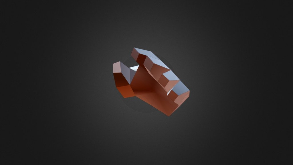 Low Poly Left Hand - 3D model by Halcyon (@Halcyon_) [c33b1c3] - Sketchfab