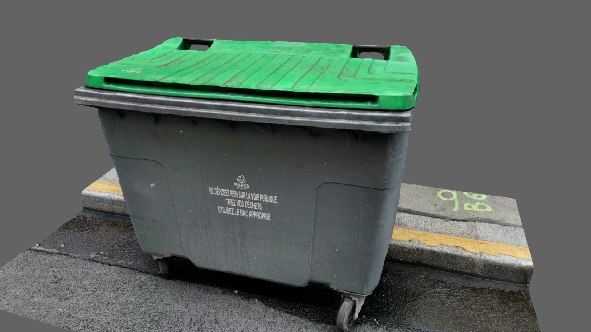 Trash - Download Free 3D model by trigrou [c33b788] - Sketchfab