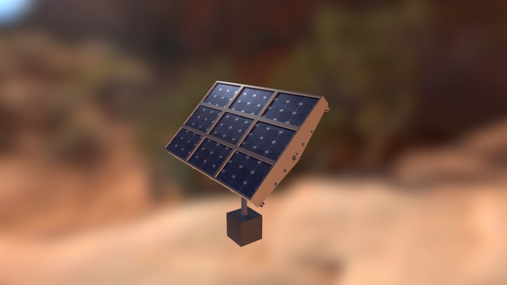 Solpanel - 3D model by NichoObu [c33c591] - Sketchfab