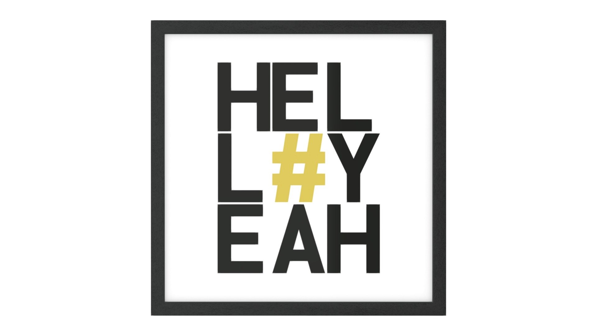 Yeah By Ultrapulp, 53 x 53cm - Download Free 3D model by MADE.COM ...