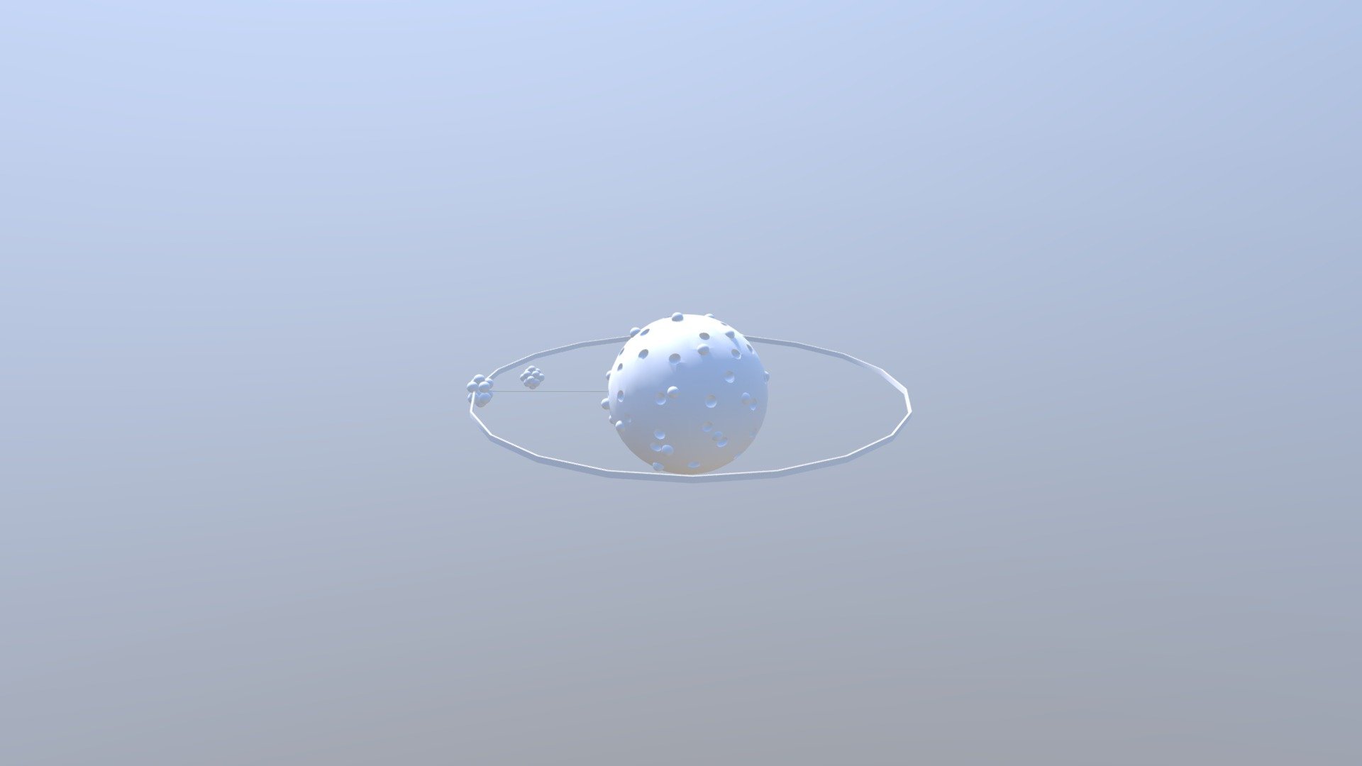 Atom Model - 3D model by tomedward [c33dad2] - Sketchfab