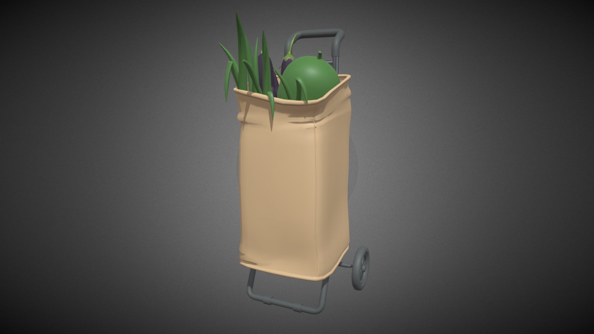 VegetableCart - Buy Royalty Free 3D model by misitewang [c33e512 ...