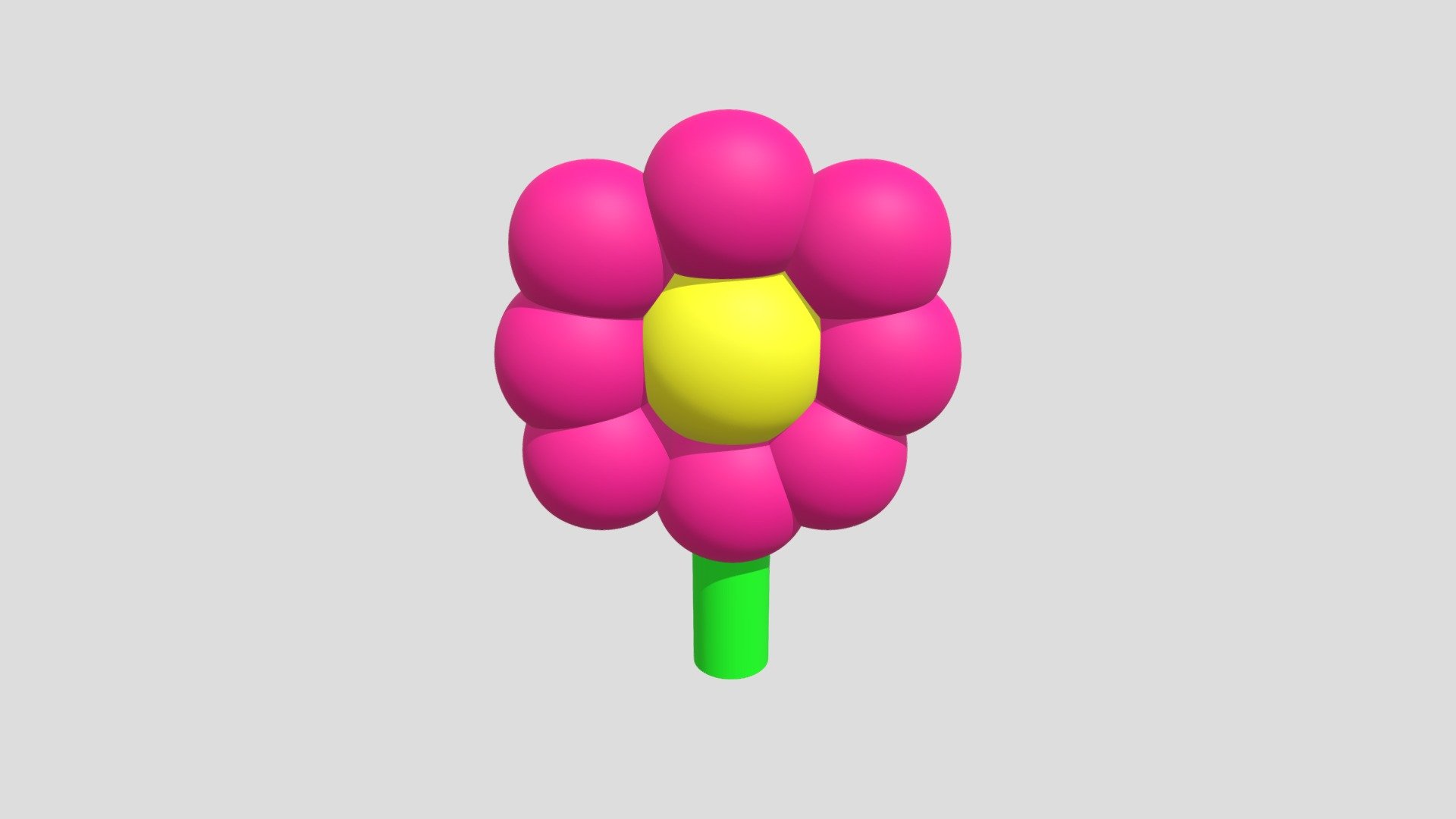 goofy flower - 3D model by to_ri77 [c33e552] - Sketchfab