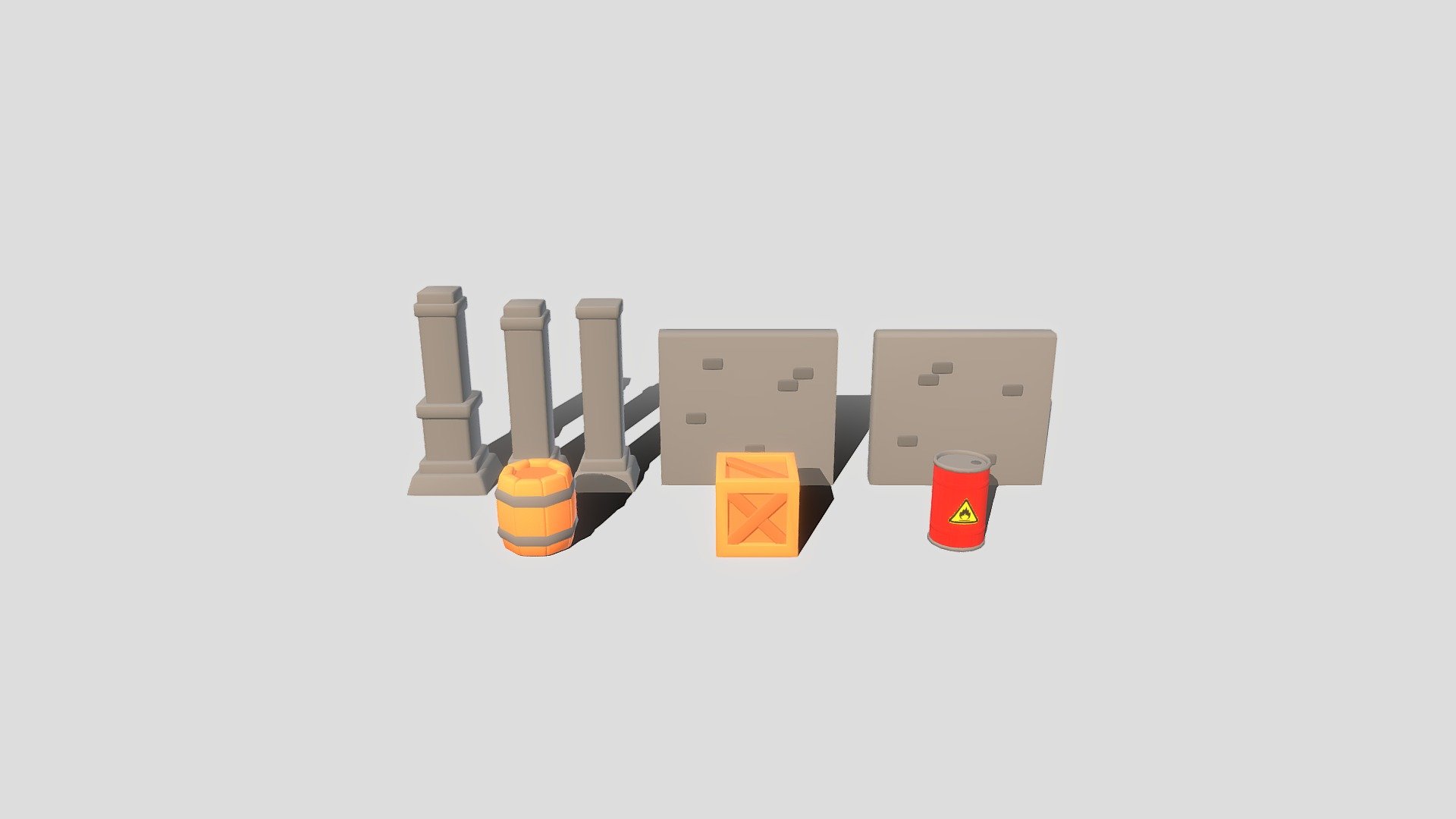 Mobile Game Assets - 3D model by uguralicanga [c33e563] - Sketchfab
