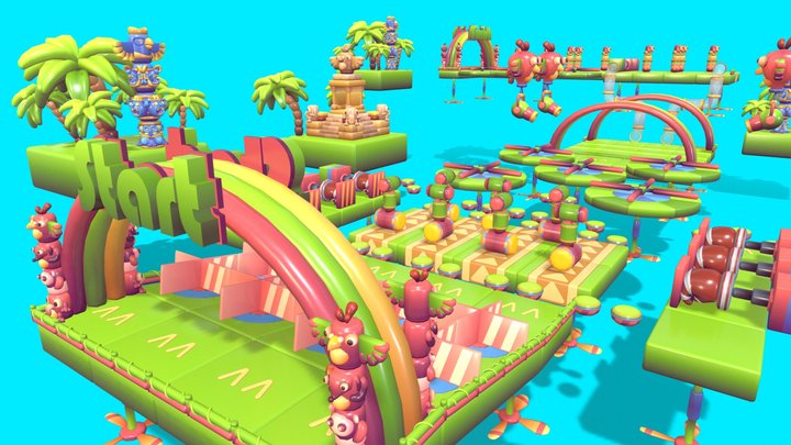 Obstacle 3D models - Sketchfab