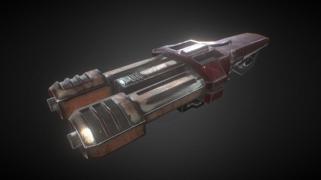 Quake1 NAILGUN Retextured WIP - 3D model by soulmarine [c341ea6 ...