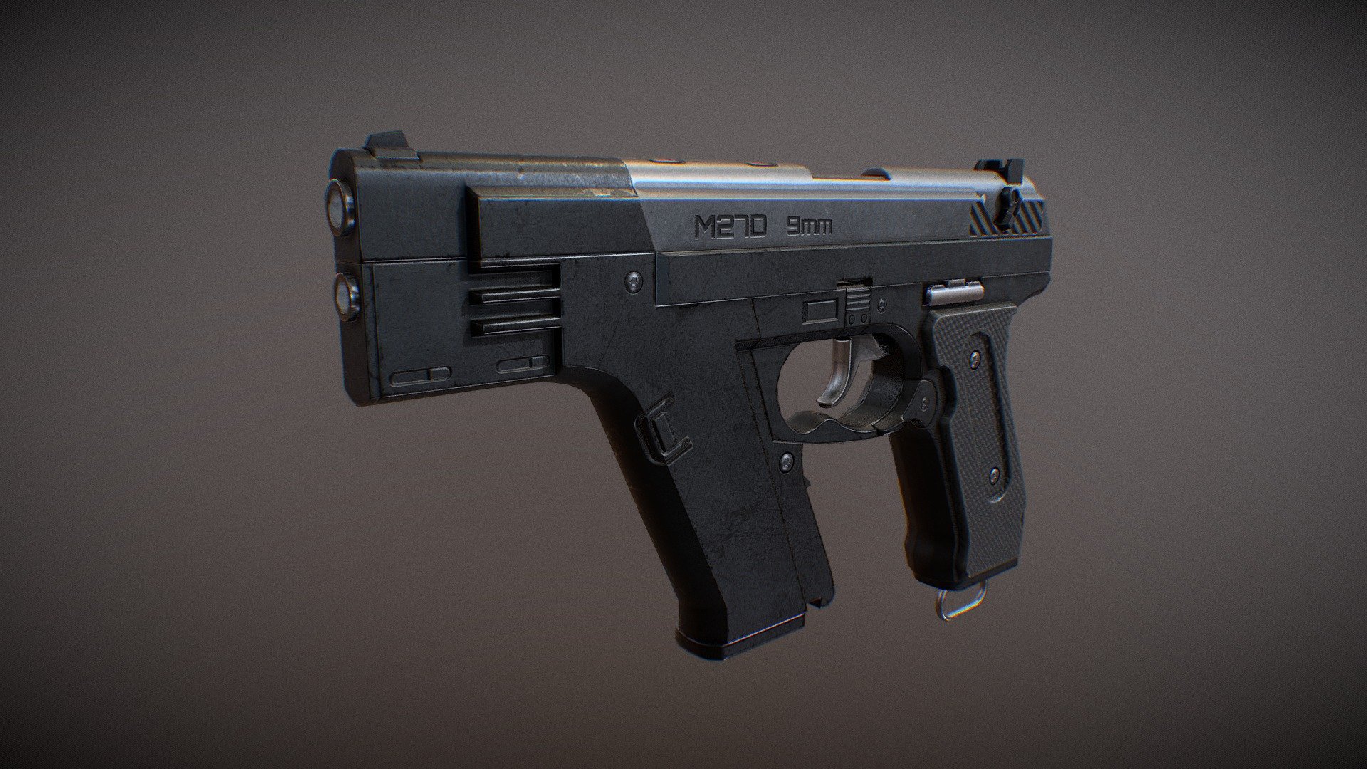 M27D Automatic pistol - 3D model by Tuuttipingu [c343686] - Sketchfab