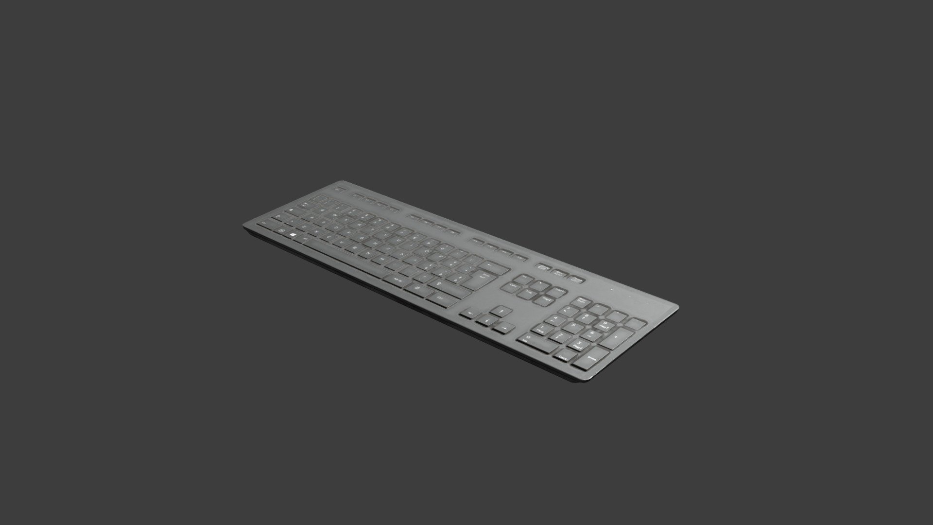 Keyboard - 3D model by NoXiou5 [c3440dc] - Sketchfab